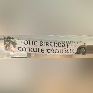 Party Supplies | One Birthday To Rule Them All Party Stuff | Poshmark